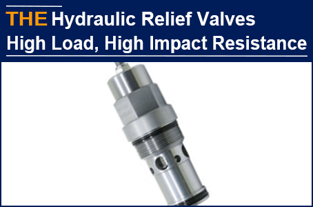 Hydraulic Relief Valves with high load and high impact resistance